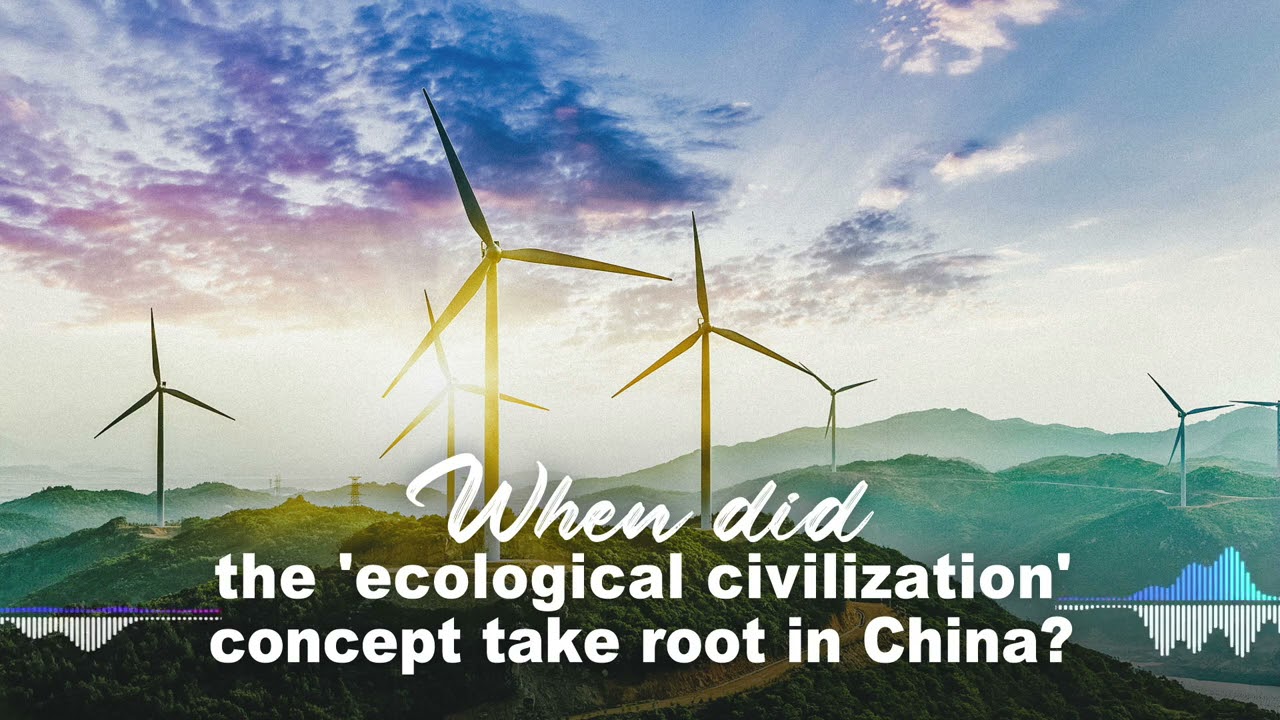 When did the "ecological civilization" concept take root in China ...