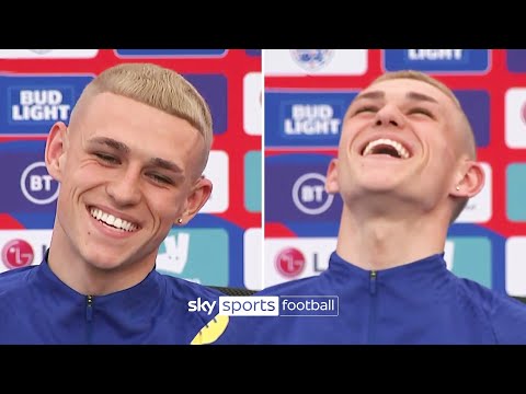 Phil Foden reveals the inspiration behind his NEW blond hairstyle! ️ ...