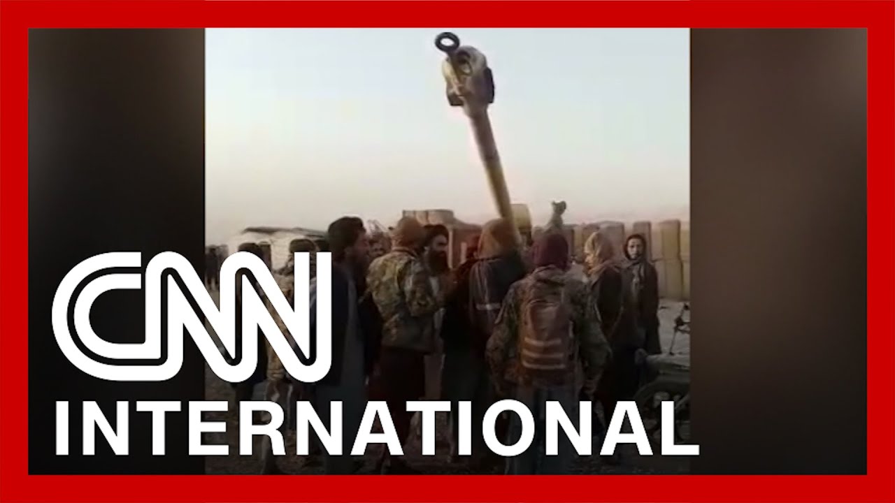 Taliban show off heavy weapons captured from Afghan army - The Global ...