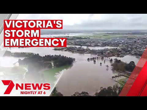 Victoria flood emergency: A man killed in 24 hours of ferocious wind ...