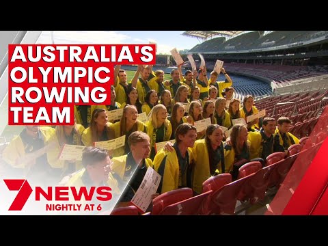 Australian Olympic rowing team unveiled in ceremony | 7NEWS - The ...
