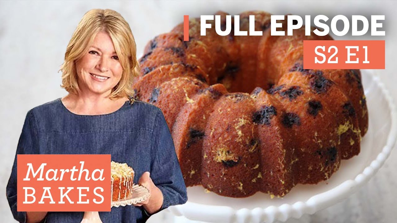 Martha Stewart Makes Coffee Cakes 3 Ways | Martha Bakes S2E1 "Coffee ...