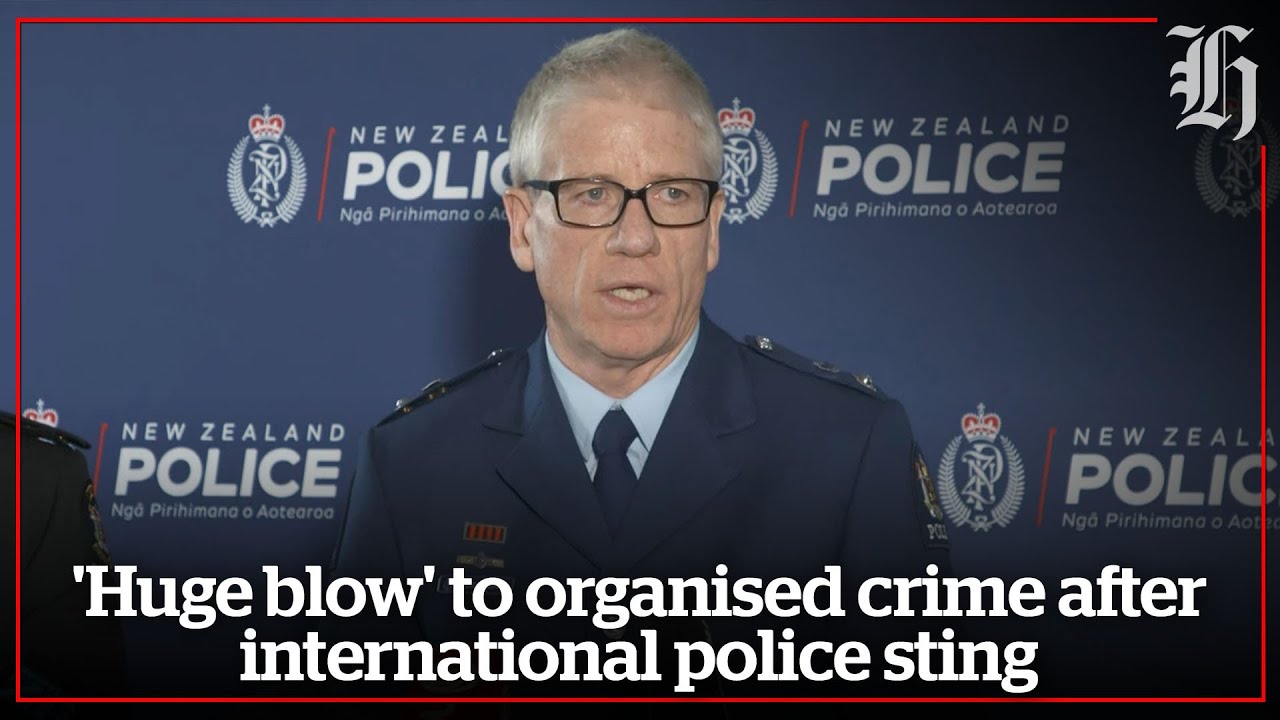 'Huge blow' to organised crime after international police sting ...