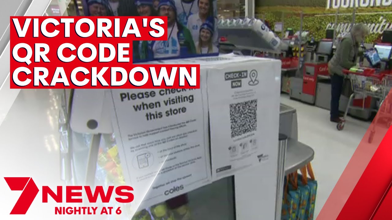 How Melbourne supermarkets are preparing for mandatory QR code check ...