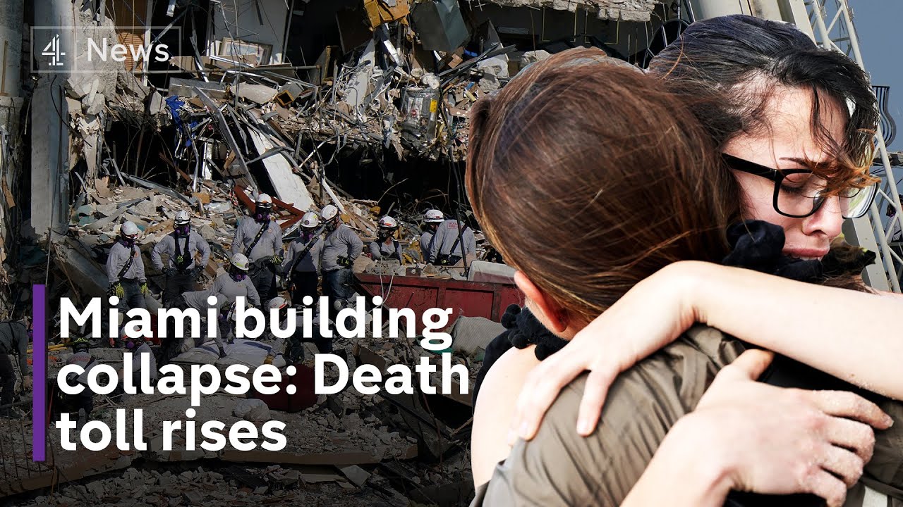 Miami building collapse: Death toll rises as rescuers continue search ...