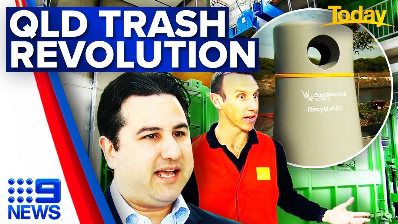 High-tech garbage system coming to Sunshine Coast | 9 News Australia ...