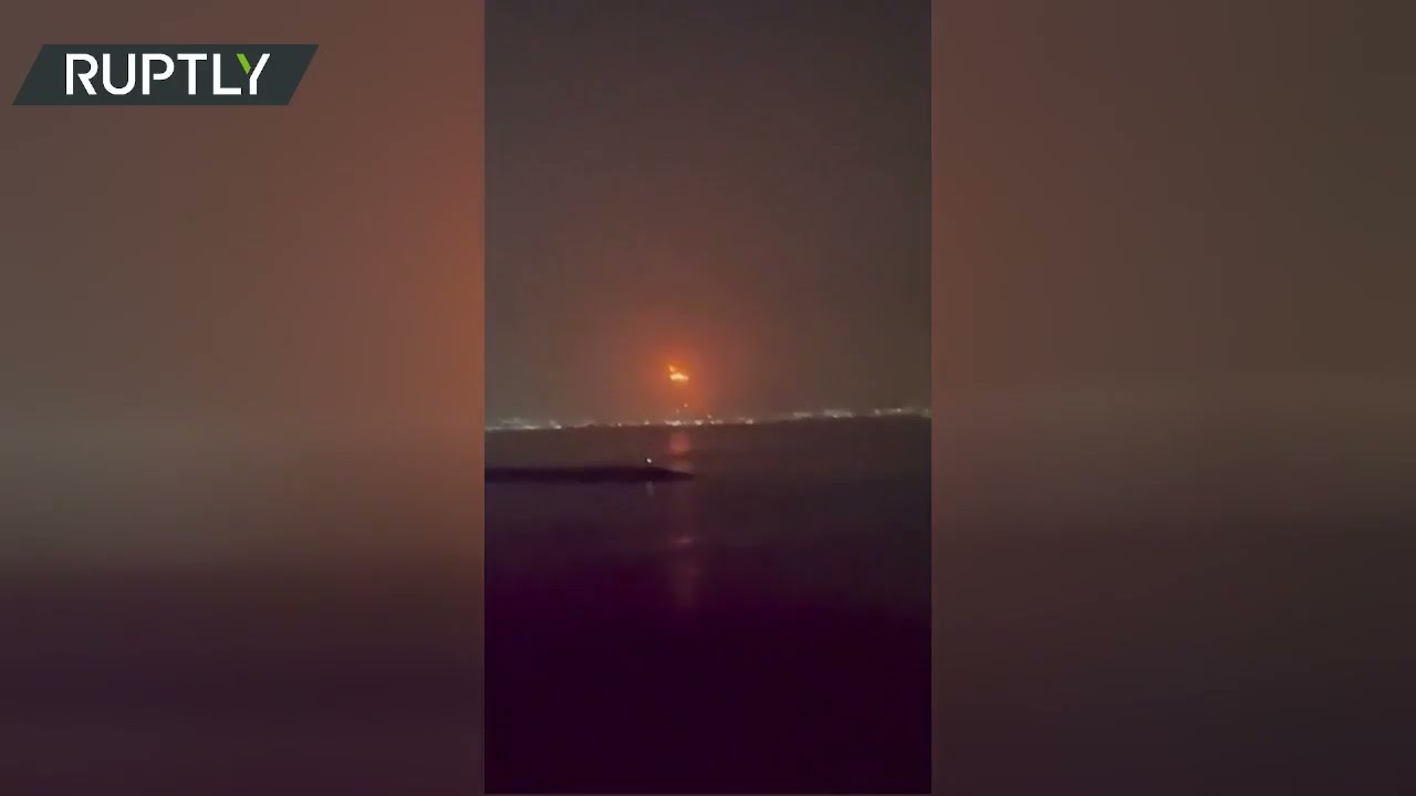 Large explosion caused by ship fire rocks Dubai - The Global Herald