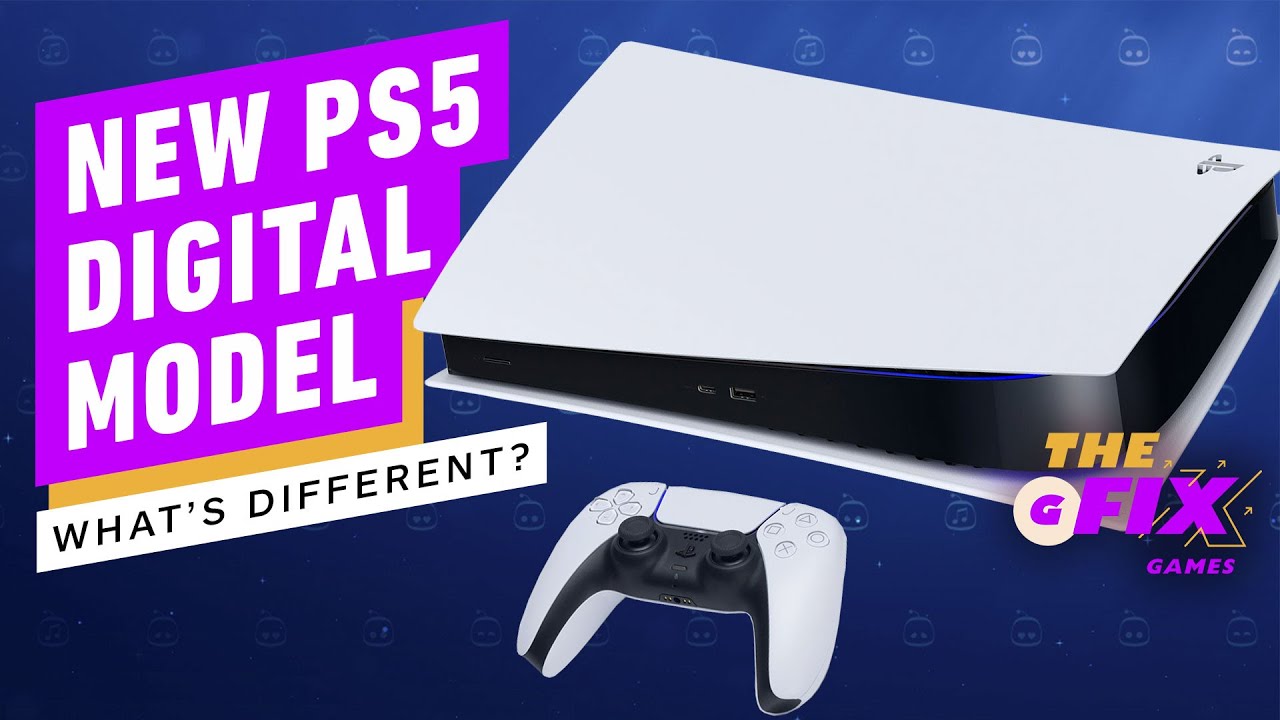New PS5 Digital Model, What’s Different? - IGN Daily Fix - The Global ...
