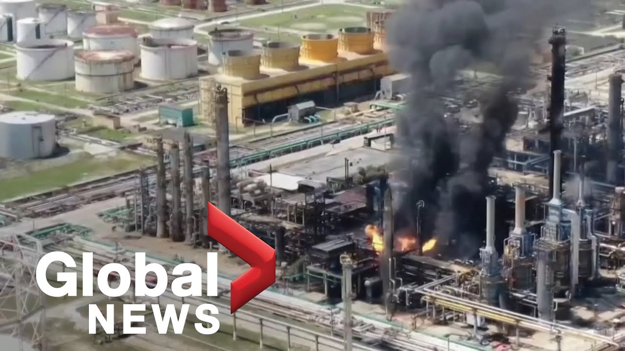 Fire, black smoke at Romania's Black sea oil refinery following ...
