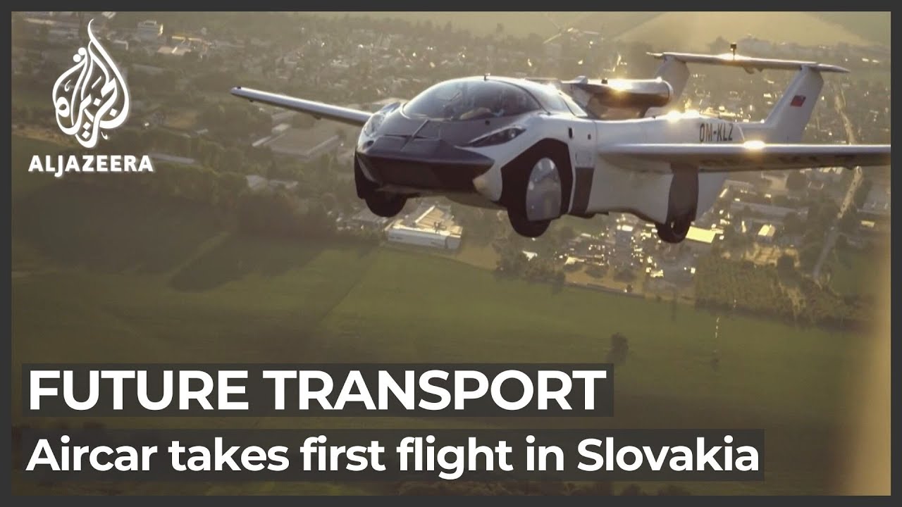 Flying car completes first inter-city flight in Slovakia - The Global ...