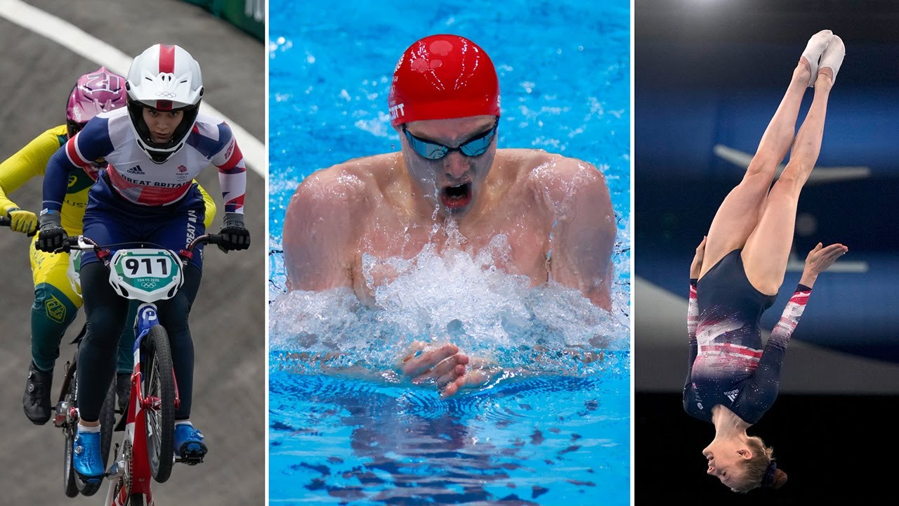 Team GB wins six medals in a day with swimming, rowing and BMX ...