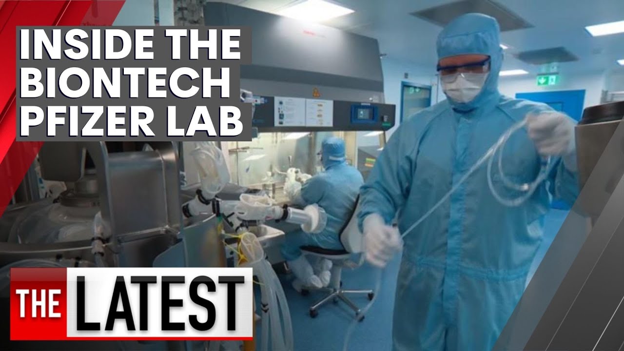 Inside the German BioNTech lab manufacturing millions of Pfizer vaccine ...
