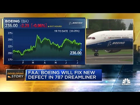 FAA: Boeing will fix new defect in 787 Dreamliner - The Global Herald