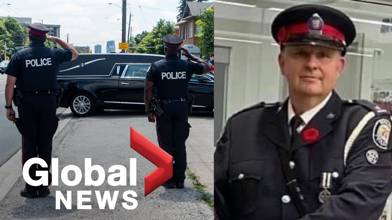 Funeral held for Toronto police officer Const. Northrup killed in line ...