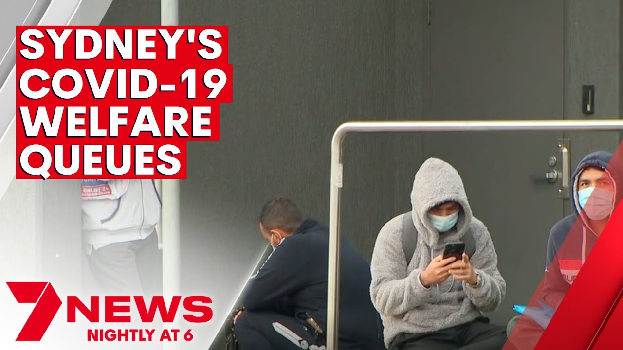 Welfare lines grow during Sydney's COVID-19 lockdown 2021 | 7NEWS - The ...