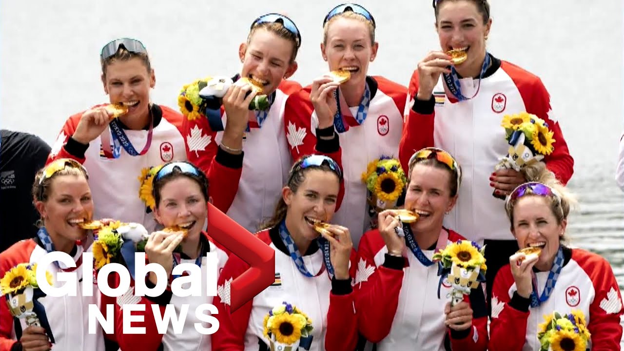 Tokyo Olympics: Canada wins gold medal in women’s eight rowing - The ...