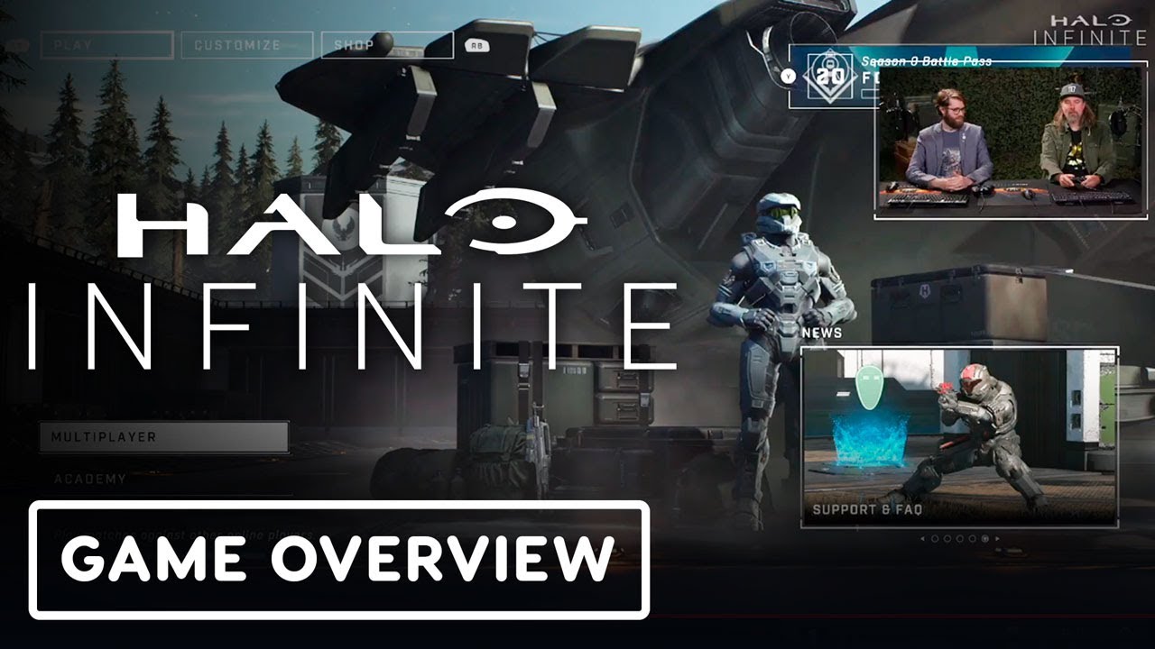 Halo Infinite Technical Preview - Multiplayer Menu and Lobby Developer ...