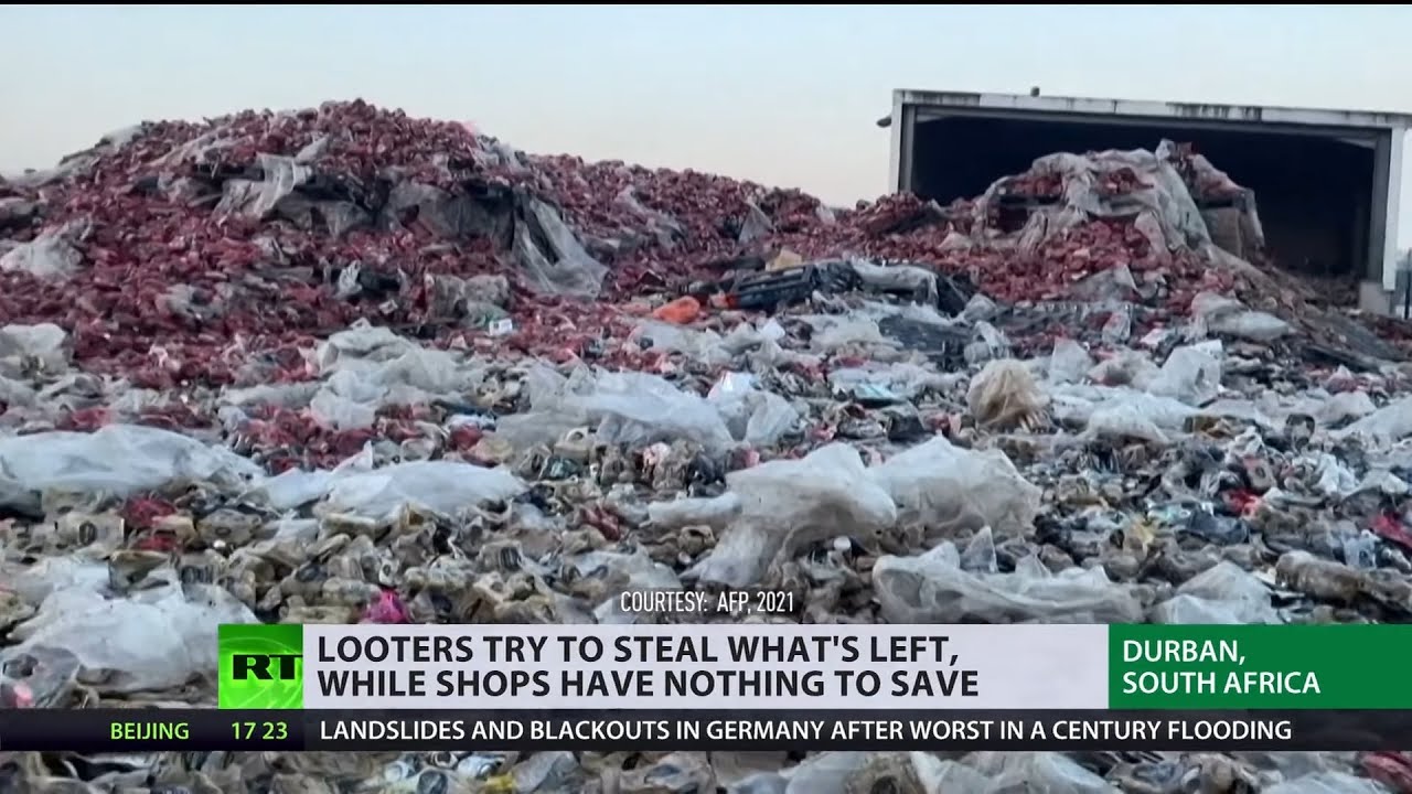 Devastating Unrest | South African riots and looting lead to food ...