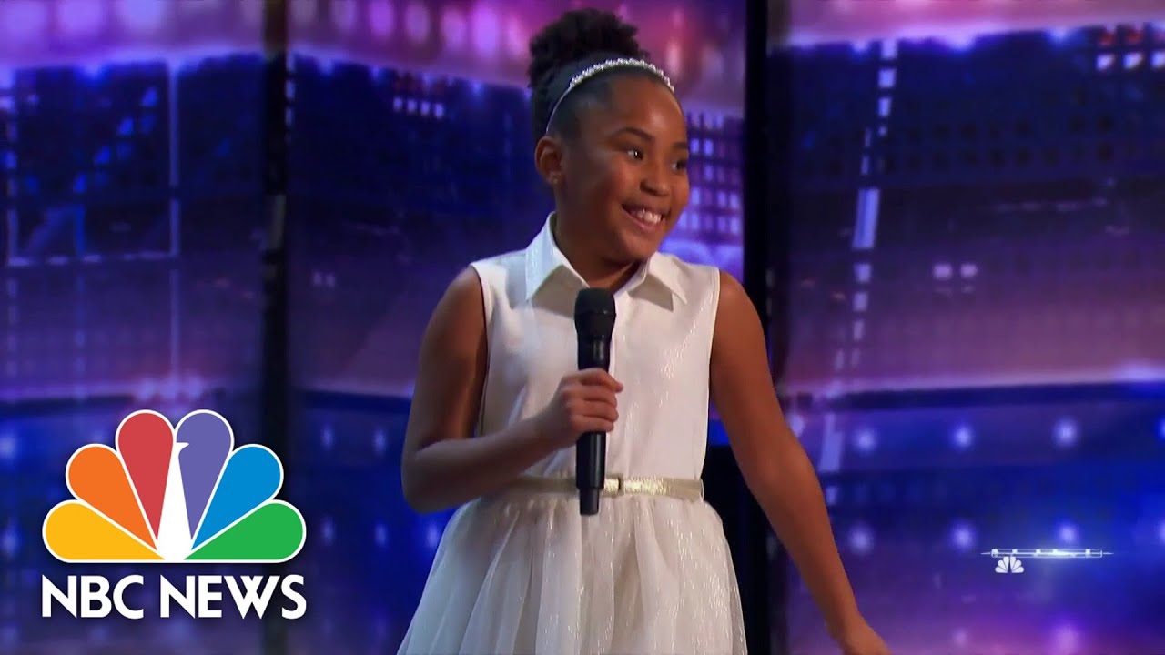 9-Year-Old Opera Singer Receives Golden Buzzer on America’s Got Talent ...