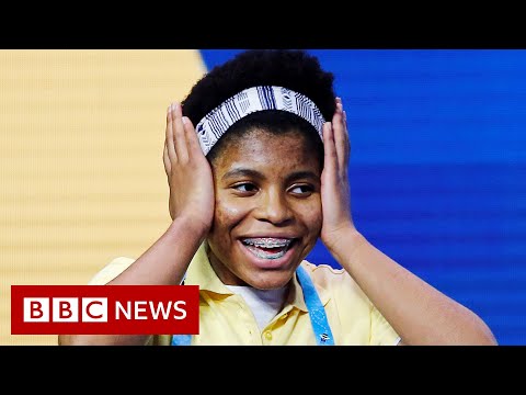 Teenage girl makes history at US spelling bee - BBC News - The Global ...