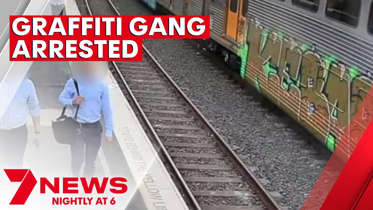 Graffiti gang responsible for spray painting attacks on Sydney trains ...