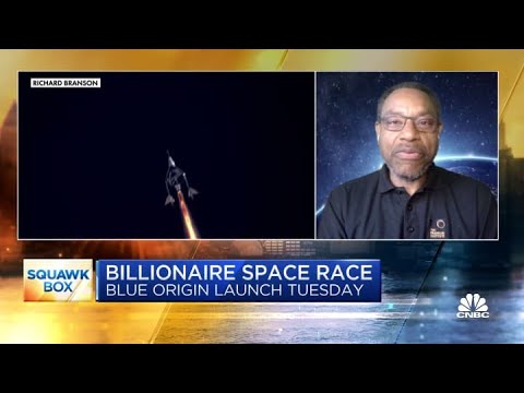 Astronomer Derrick Pitts on the billionaire space race between Branson ...