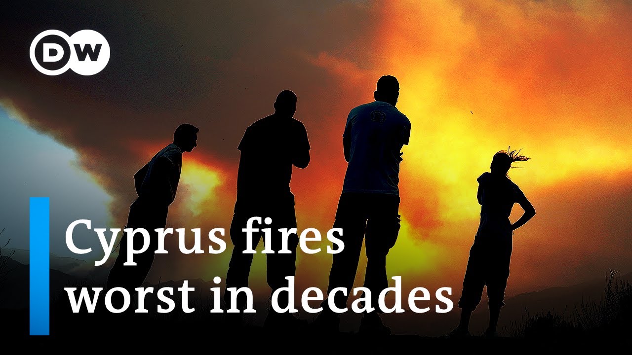 Devastating wildfires on Cyprus leave at least 4 dead | DW News - The ...