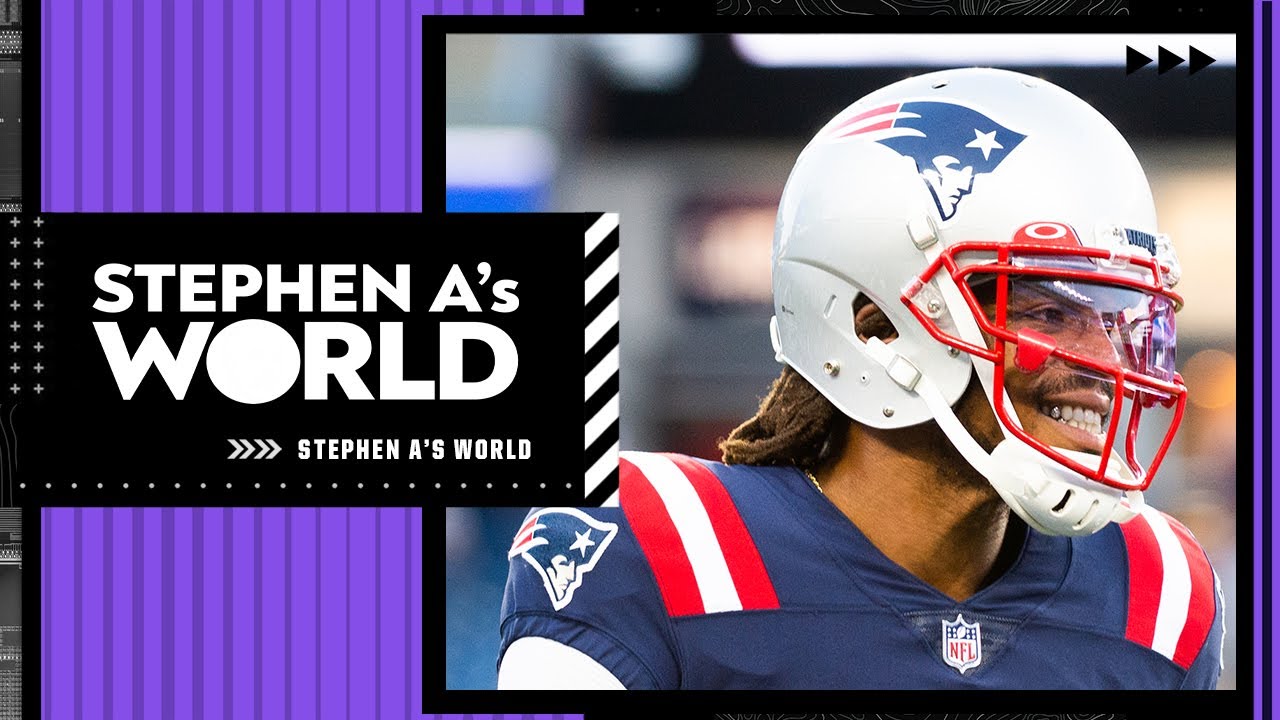 Stephen A. Smith on the QB battle between Cam Newton and Mac Jones ...