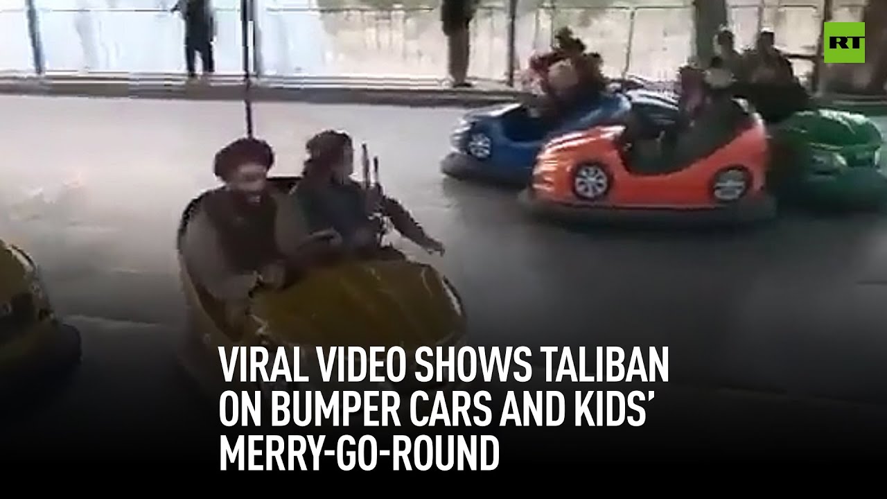Viral video shows Taliban on bumper cars and carousel - The Global Herald