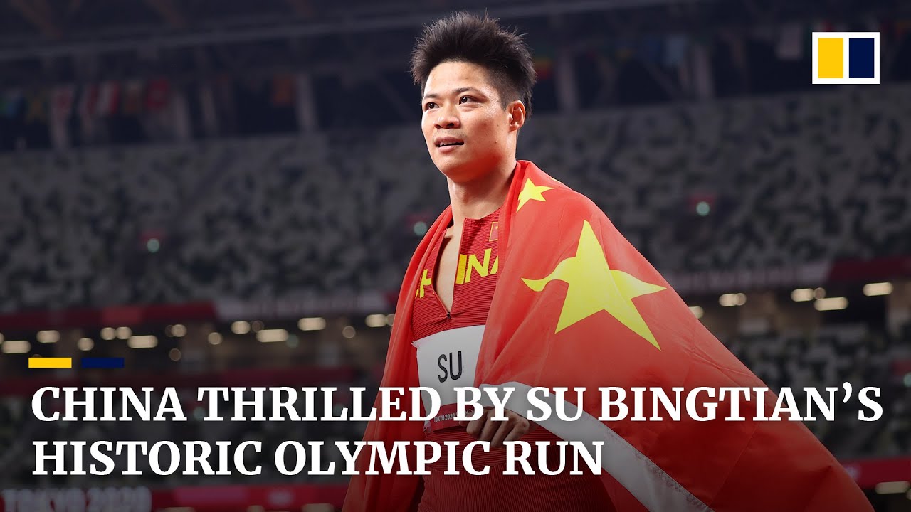 China blown away by Su Bingtian, first Chinese runner to reach Olympic ...