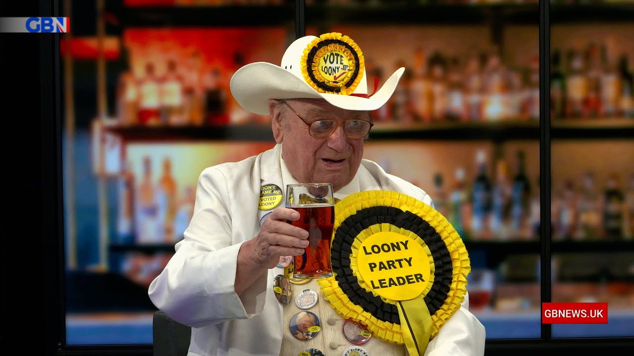 Talking Pints with Nigel Farage and Official Monster Raving Loony Party ...