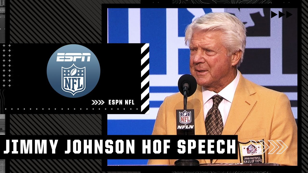 Jimmy Johnson Hall of Fame speech