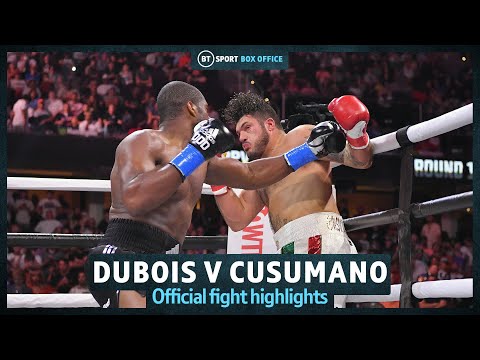 Daniel Dubois v Joe Cusumano | Official Fight Highlights - The Global ...