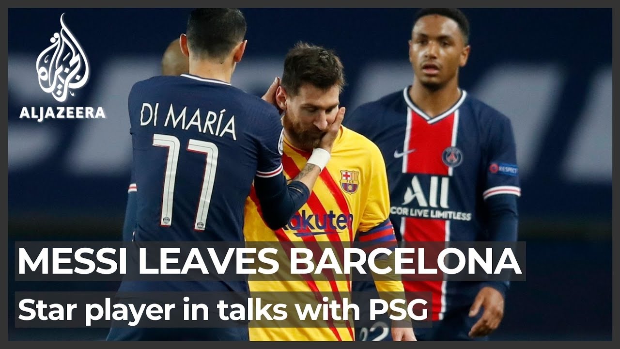 Messi says signing for PSG a ‘possibility’ after Barcelona exit - The ...