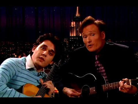 Conan & John Mayer Sing A Lullaby | Late Night With Conan O'Brien - The ...