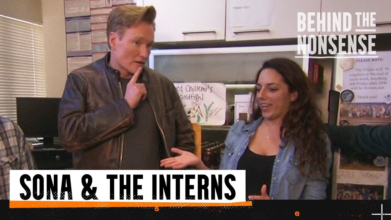 Behind The Nonsense: Sona & The Interns | Team Coco - The Global Herald