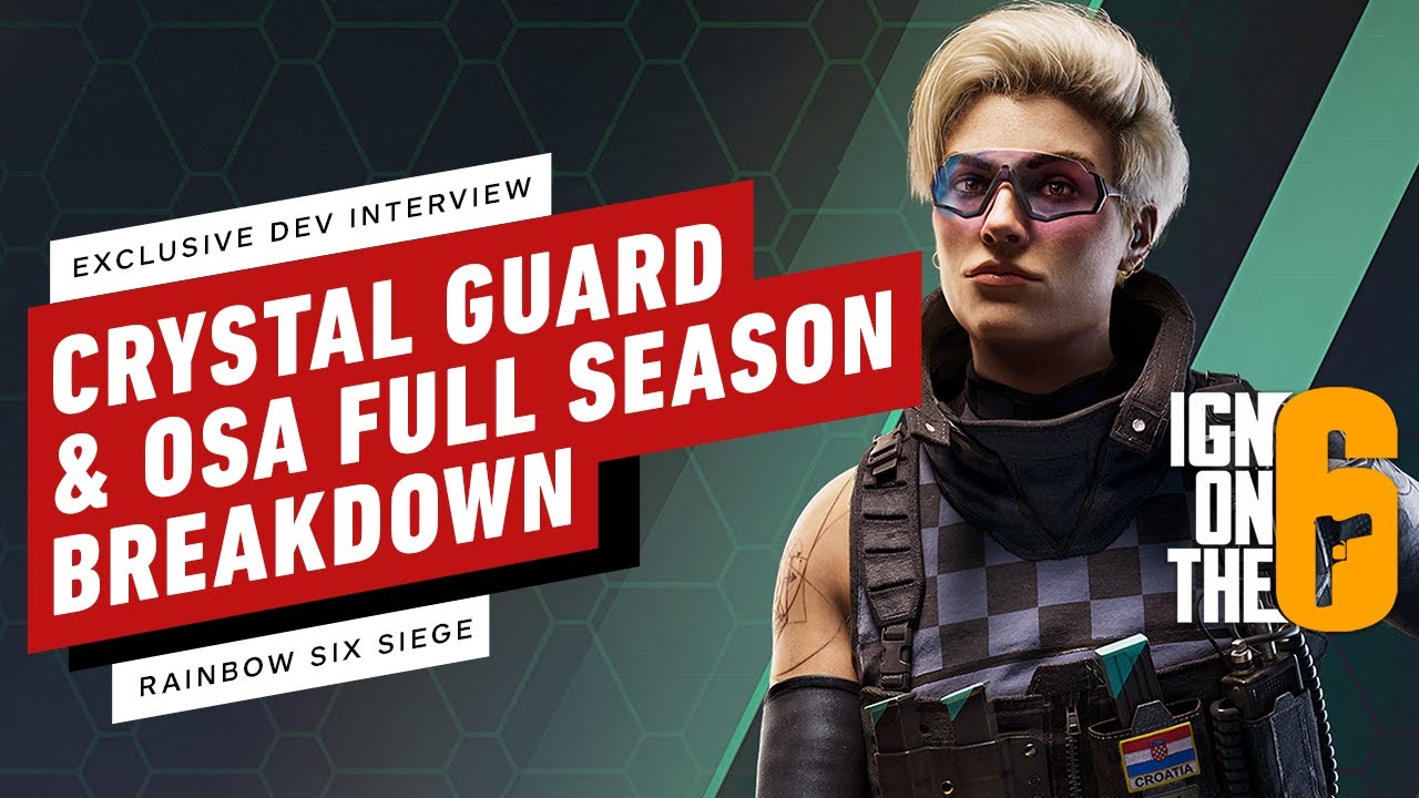 Rainbow Six Siege: Crystal Guard & New Operator Osa Full Season ...