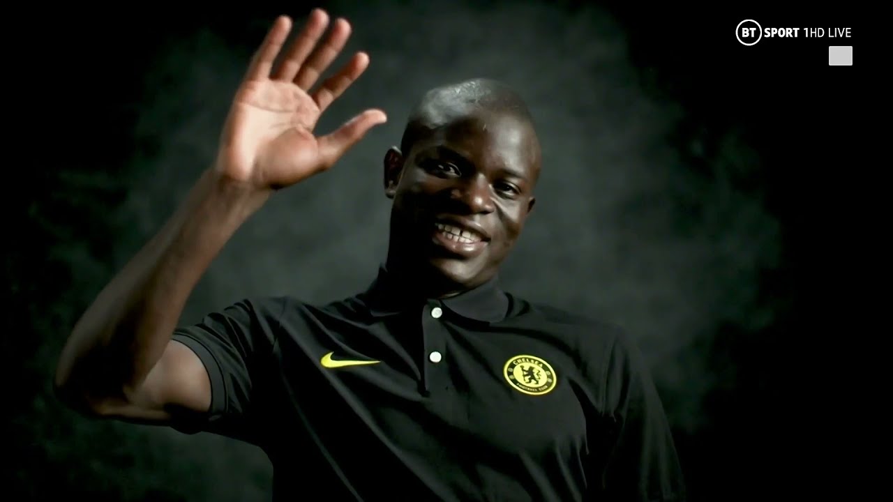 Erling Haaland, N'Golo Kante, Ruben Dias and Edouard Mendy accept their ...