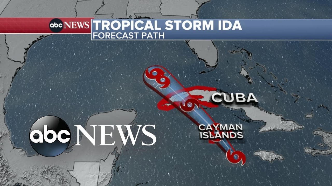 Tropical Storm Ida Forms In Caribbean Could Hit Gulf Coast As Major