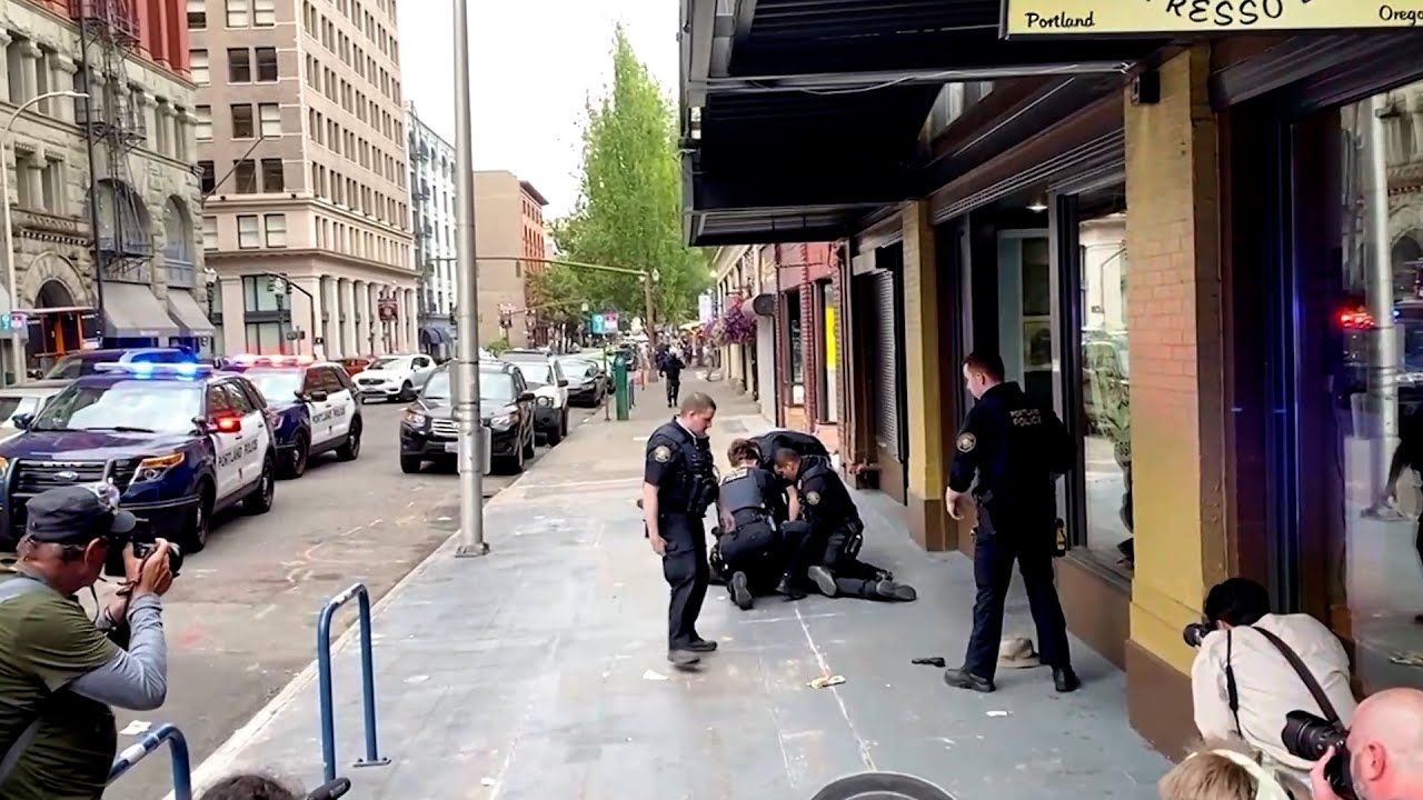 Proud Boys and antifa clash in violent protest in Portland - The Global ...