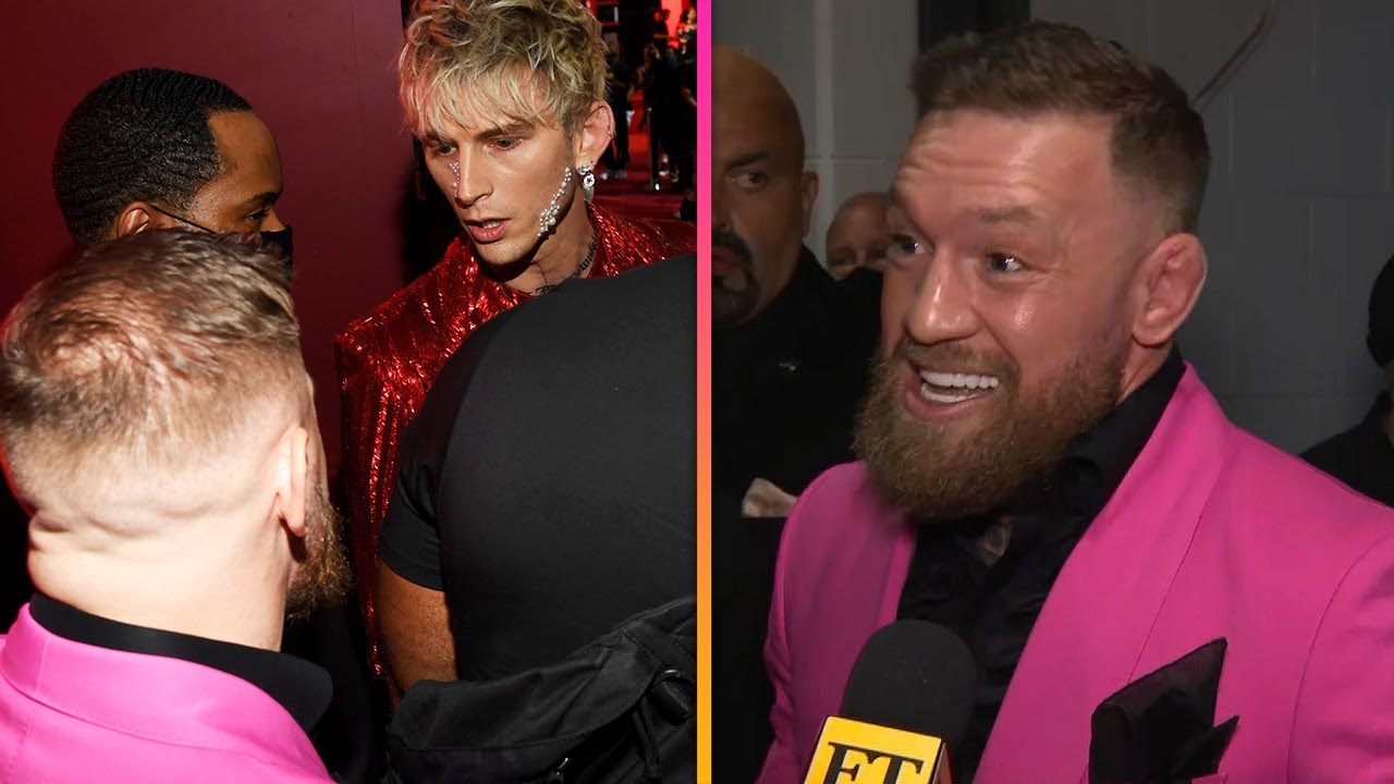 Conor McGregor REACTS to Machine Gun Kelly FIGHT at VMAs! - The Global ...