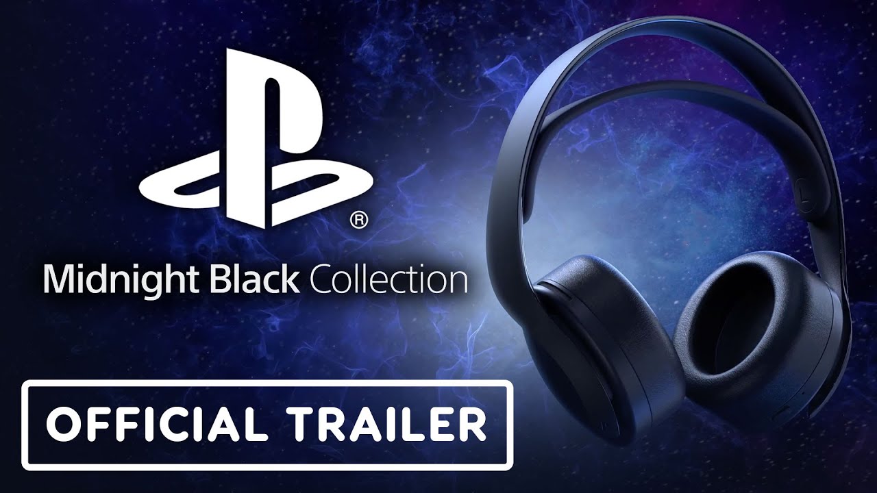 PS5 Midnight Black Pulse 3D Wireless Headset - Official Reveal Trailer ...
