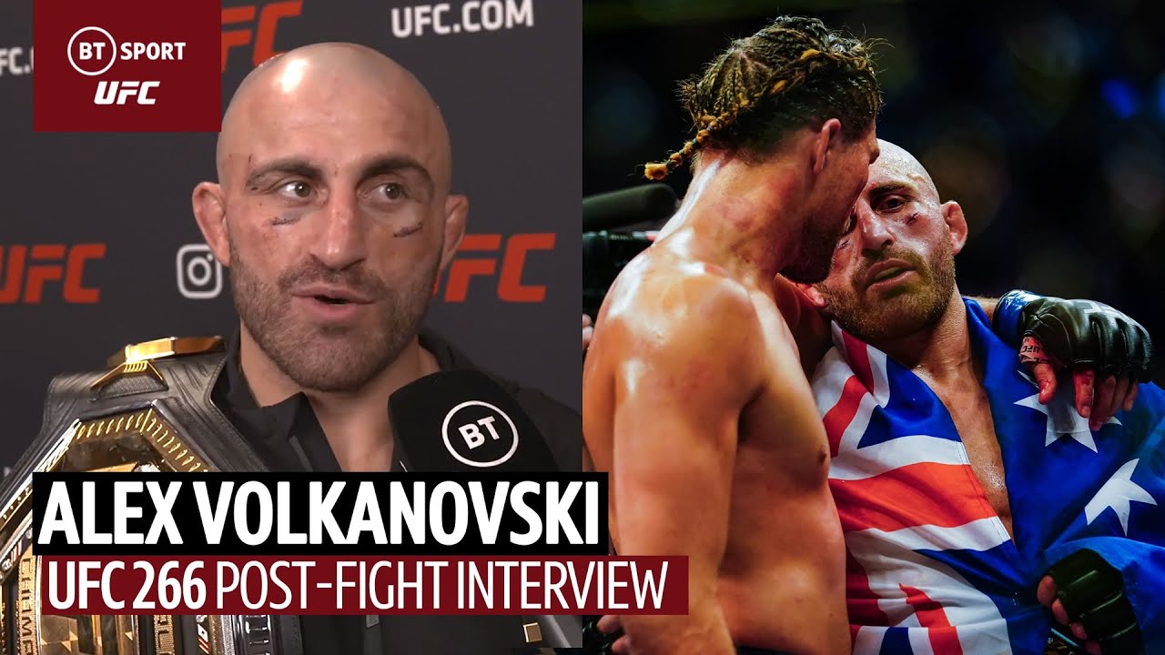 "The guillotine was DEEP! But I kept fighting!" Volanovski reacts to ...