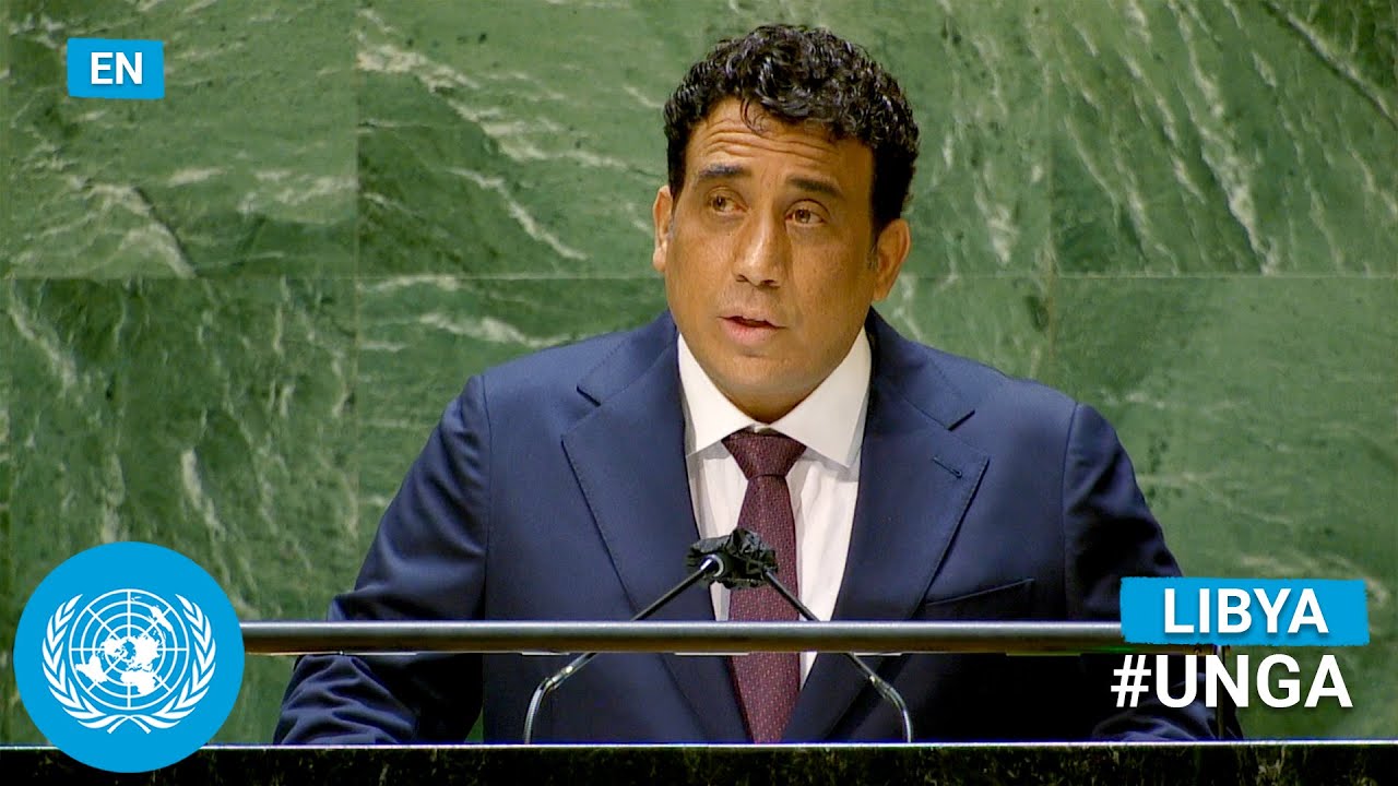 🇱🇾 Libya - President Addresses United Nations General Debate, 76th ...