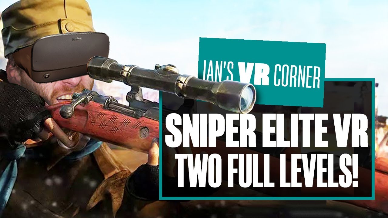 Let's Play Two Levels Of Sniper Elite VR Gameplay - IS IT A 'SIGHT' FOR ...