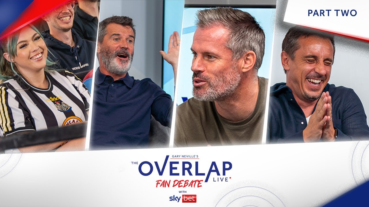 The Overlap Live Fan Debate with Gary Neville, Roy Keane & Jamie ...