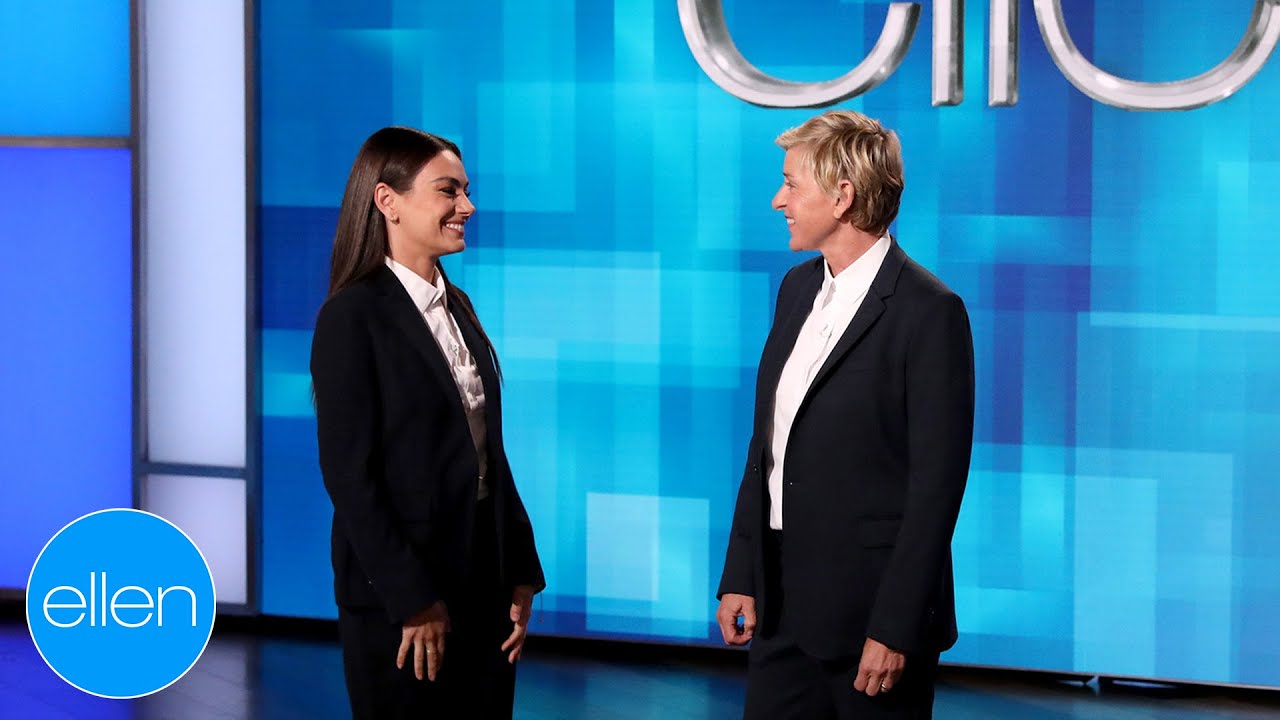 Mila Kunis Guest Co-Hosts with Ellen! - The Global Herald