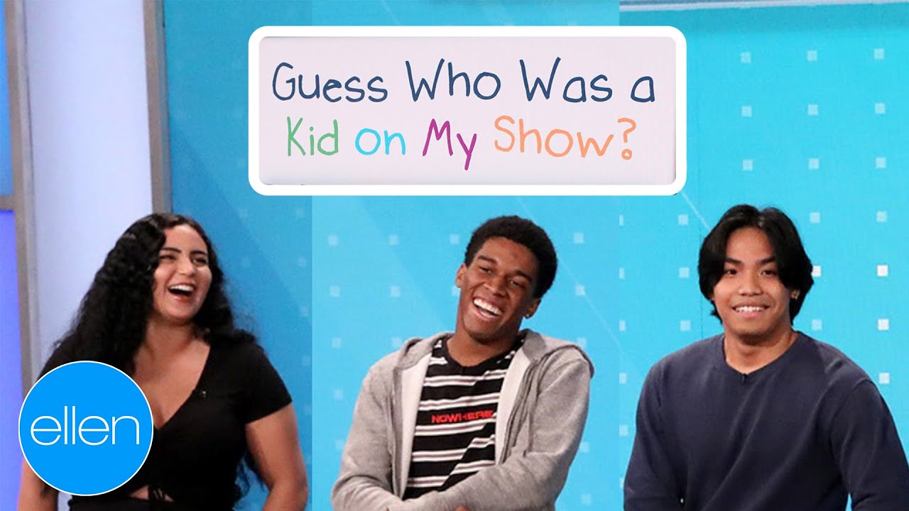 Guess Who Appeared on 'The Ellen Show' as a Kid! - The Global Herald