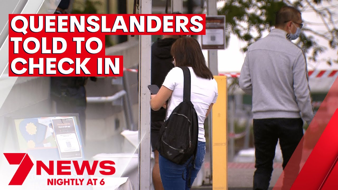 Queenslanders are being reminded to use the check-in app | 7NEWS - The ...
