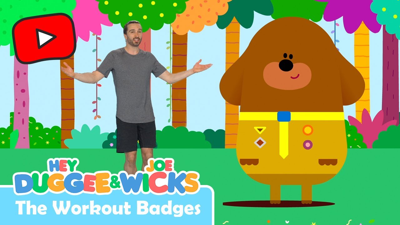 Hey Duggee & Joe Wicks: The Magic Skipping Badge | The Workout Badges ...